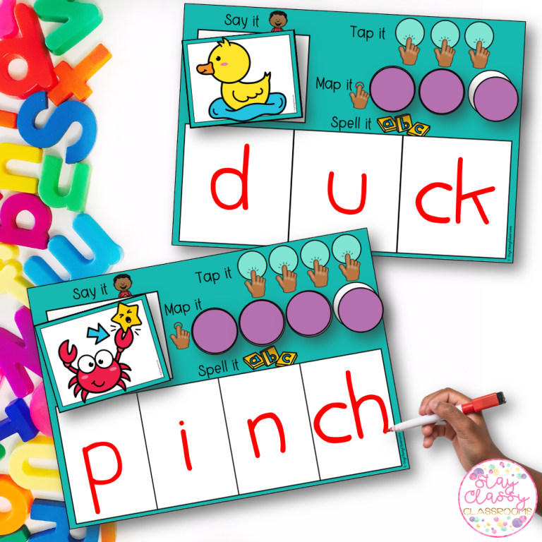 Consonant Digraph Word Mapping Mats | Orthographic Mapping - Stay ...