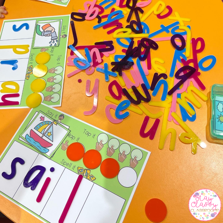 Consonant Digraph Word Mapping Mats | Orthographic Mapping - Stay ...