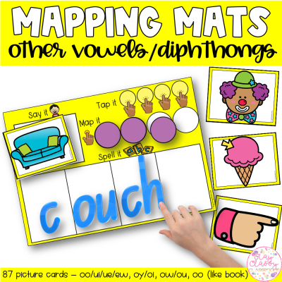 Mapping Mats Decodable Phonics BUNDLE - Stay Classy Classrooms