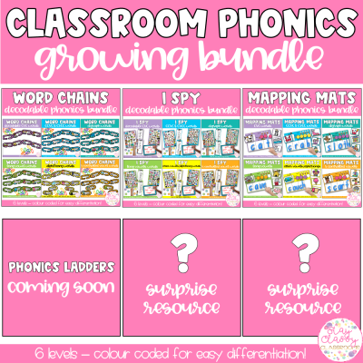 I Spy CVC Words - Phonics Activity - Stay Classy Classrooms