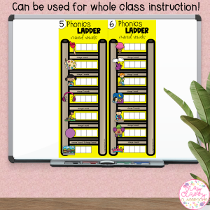 Other Vowels/Diphthongs Phonics Ladders - Stay Classy Classrooms