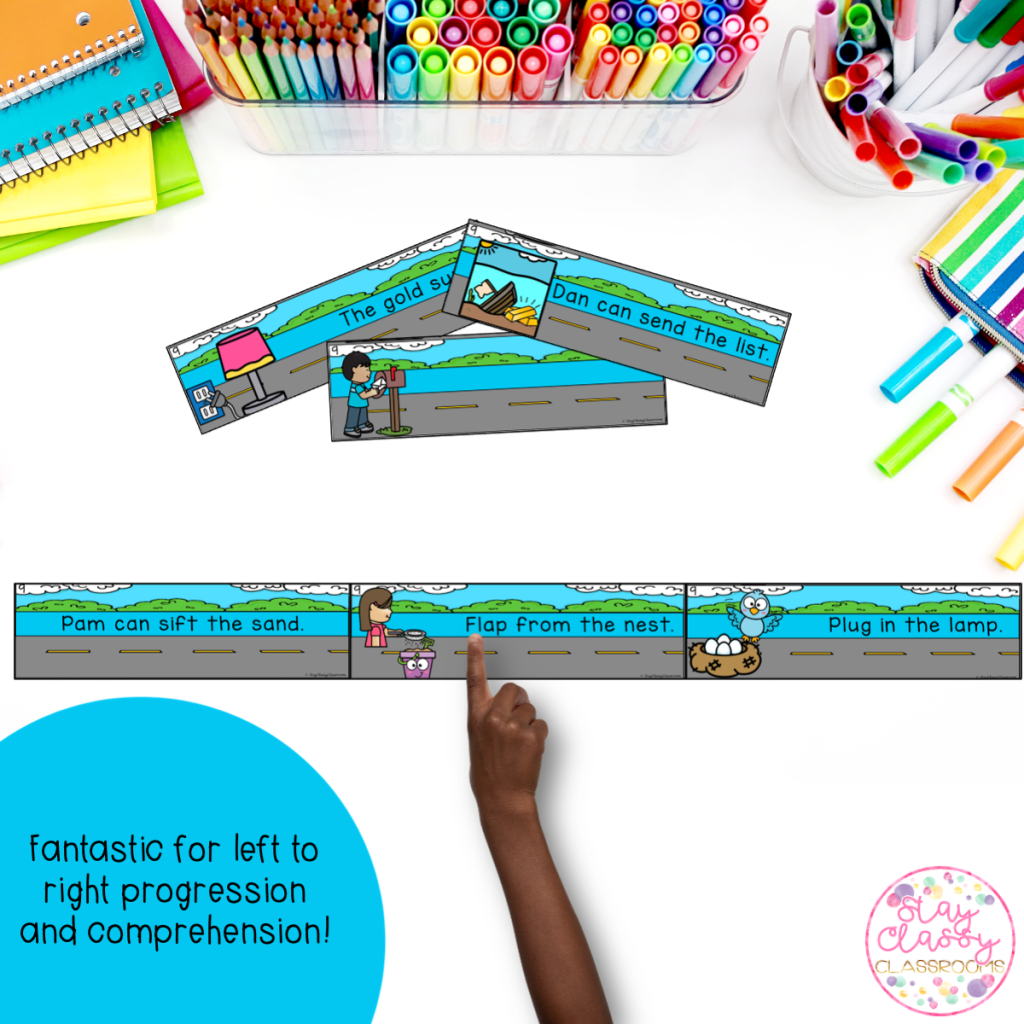 CCVC & CVCC Sentence Streets - Stay Classy Classrooms