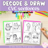 CVC Words Decodable Phonics BUNDLE - Stay Classy Classrooms