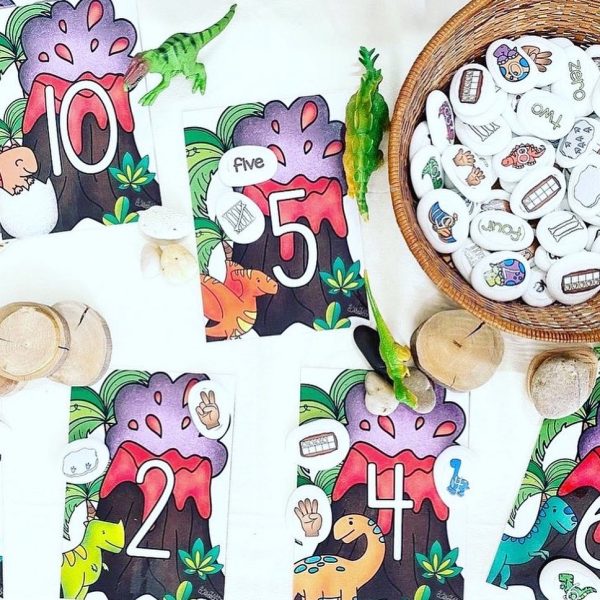 Number Representation Stone Sets - Stay Classy Classrooms