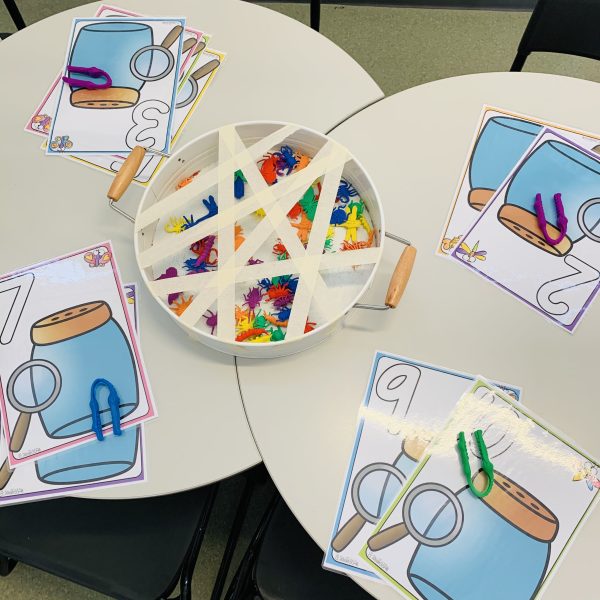 Insects Playdough Number Mats - Stay Classy Classrooms