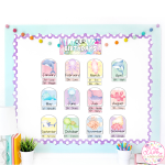 WATERCOLOUR SEA CREATURES Classroom Decor BUNDLE | Editable - Stay ...