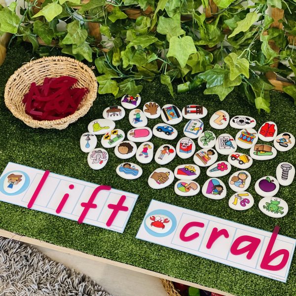 CCVC & CVCC Word Story Stones | Ready Made - Stay Classy Classrooms