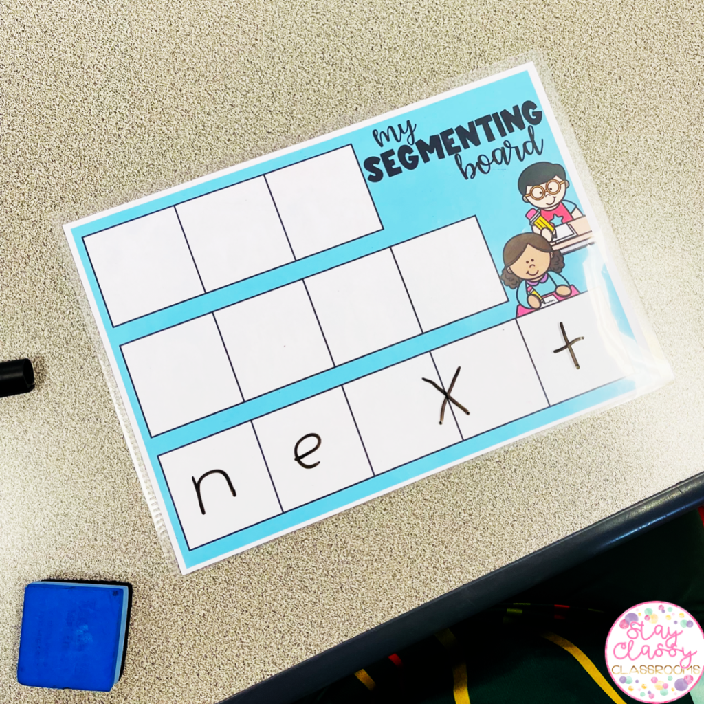 Segmenting Boards - Stay Classy Classrooms