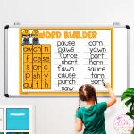 Word Builder Mats | Decodable R Controlled Vowels - Stay Classy Classrooms