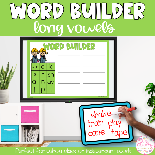 Word Builder Mats | Decodable Words BUNDLE - Stay Classy Classrooms