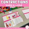 Contractions Build a Word Pack - Stay Classy Classrooms