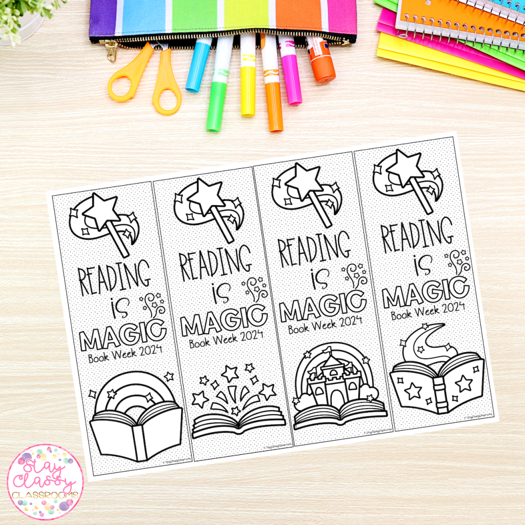 Book Week 2024 Bookmarks - Stay Classy Classrooms