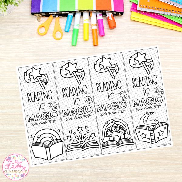 Book Week 2024 Bookmarks - Stay Classy Classrooms