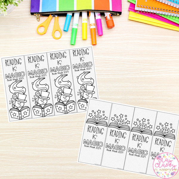 Book Week 2024 Bookmarks - Stay Classy Classrooms