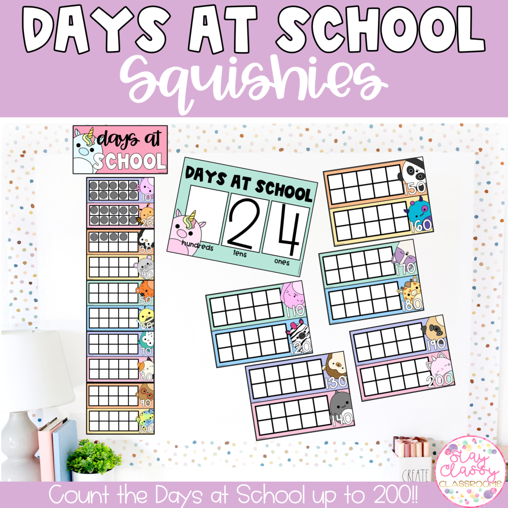 Editable Daily Visual Timetable Cards - Rainbow - Stay Classy Classrooms