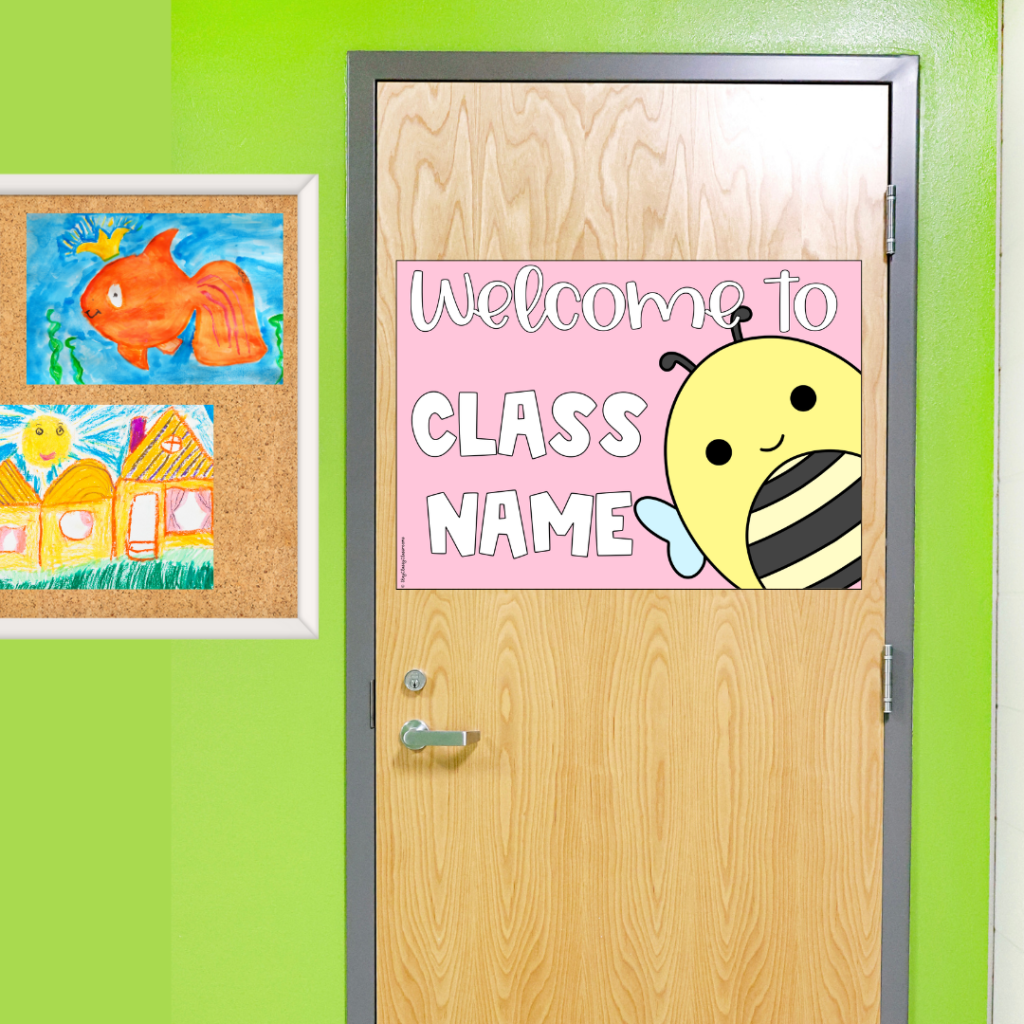 Welcome Sign for Classroom | SQUISHIES | Editable Posters Pack - Stay ...
