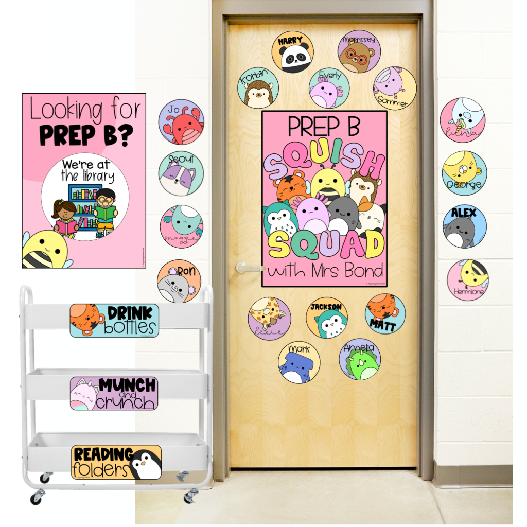 Where are We? Poster Pack | SQUISHIES | Editable - Stay Classy Classrooms