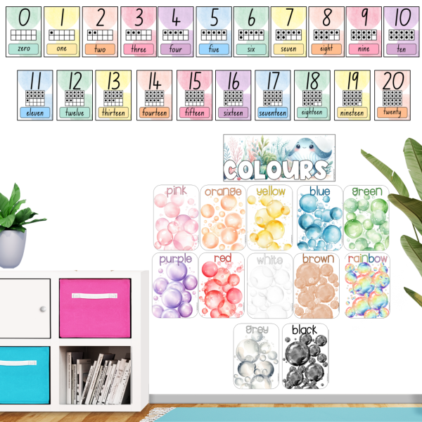 Colour Posters | WATERCOLOUR SEA CREATURES - Stay Classy Classrooms