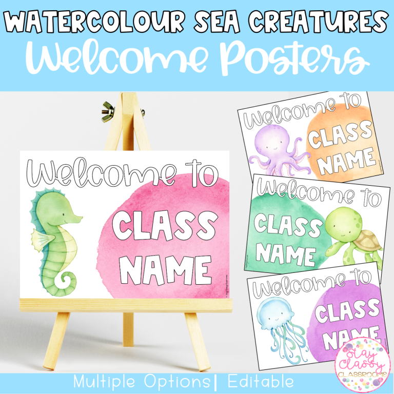 Where are We? Poster Pack | Editable - Stay Classy Classrooms