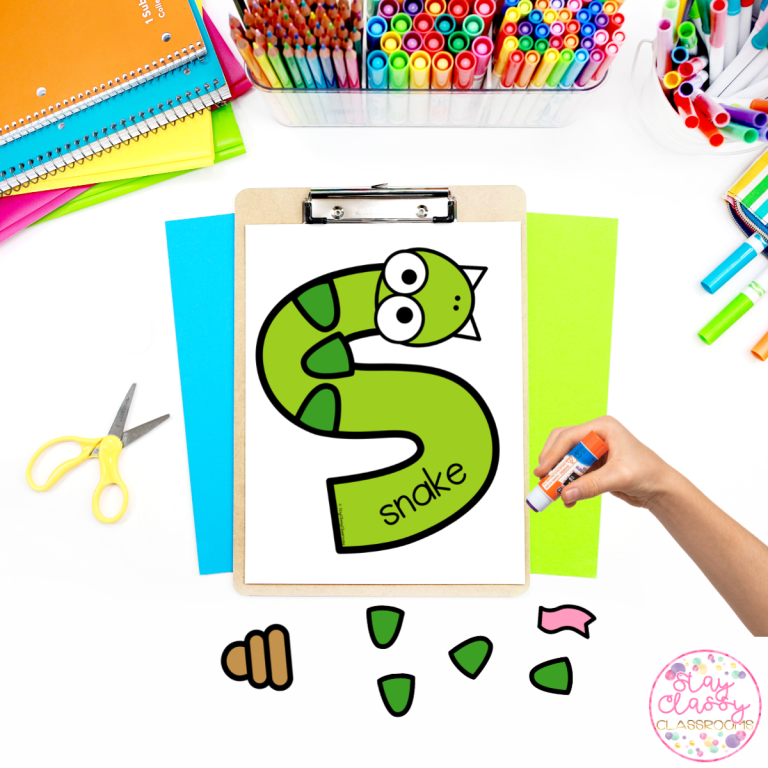 Alphabet Letter Crafts | Lower Case & Upper Case BUNDLE - Stay Classy ...