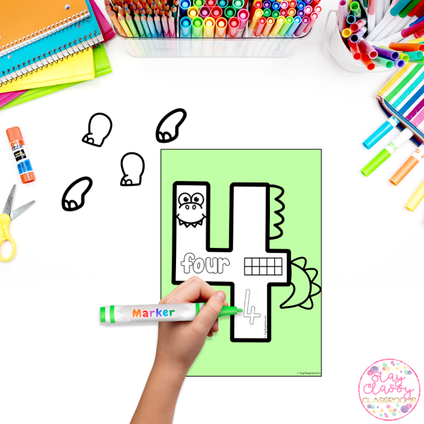 Number Crafts | 0-10 - Stay Classy Classrooms