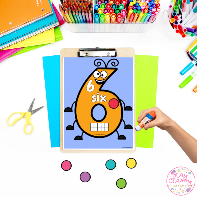 Number Crafts | 0-10 - Stay Classy Classrooms