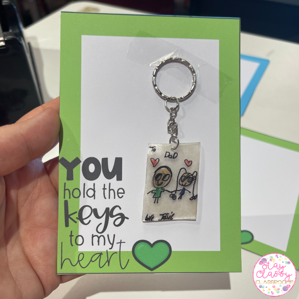 You Hold The Keys To My Heart Keyring Card | Mother's Day and Father's ...