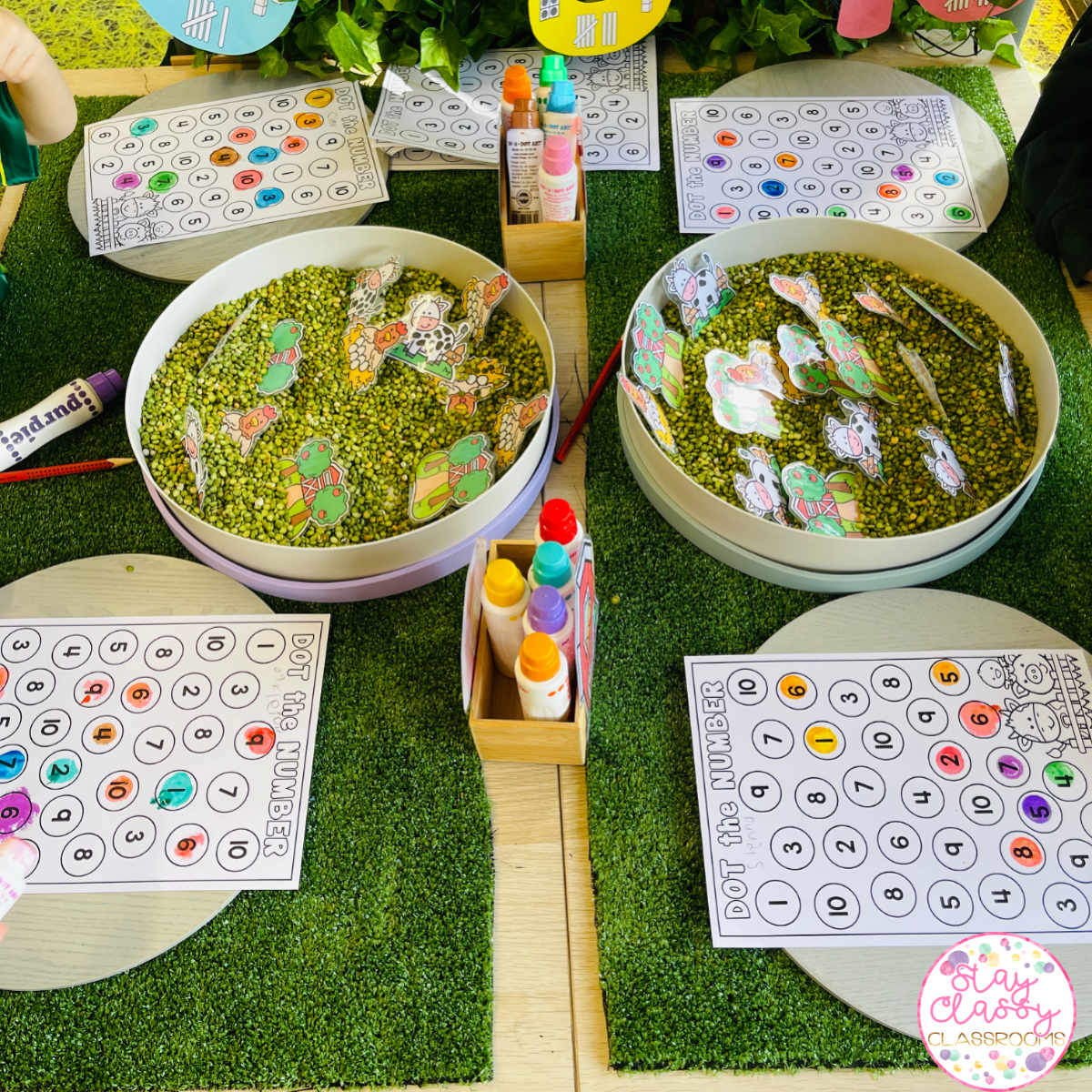 Dot the Number 1-20 | BUNDLE - Stay Classy Classrooms