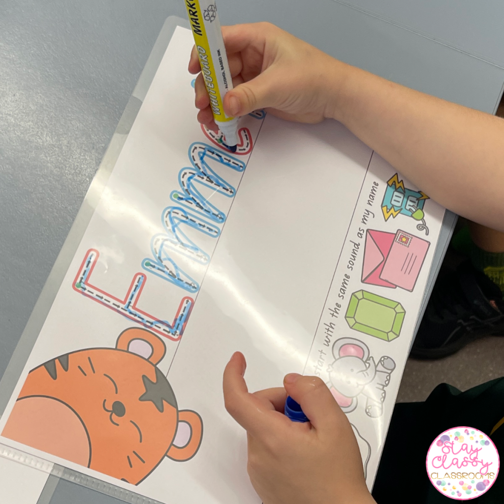 Name Tracing Sign-In Sheets | Editable - Stay Classy Classrooms